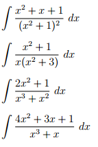 Solved Evaluate:? Integral x^2 + x + 1/(x^2 + 1)^2 dx | Chegg.com