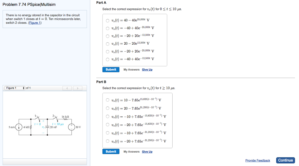 Solved There is no energy stored in the capacitor in the | Chegg.com