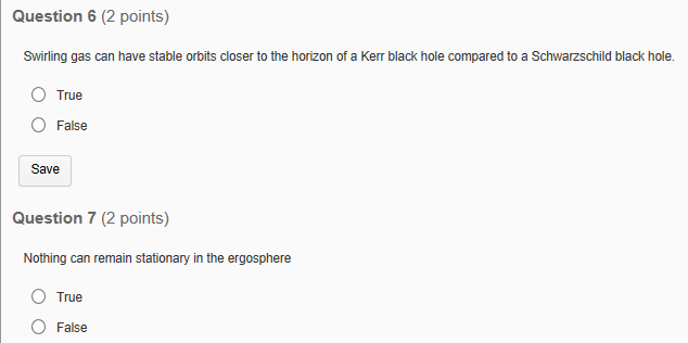 Solved Astronomy (black hole) & Physics question; Please | Chegg.com