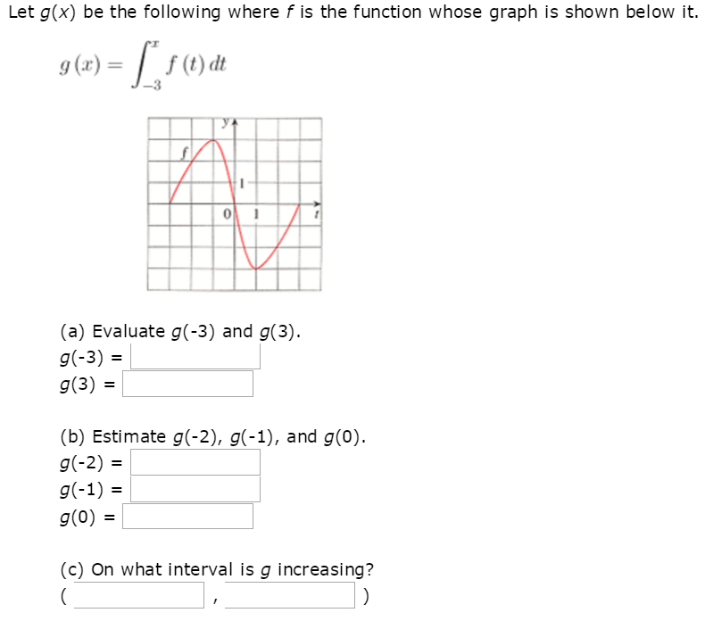 Solved Let g(x) be the following where f is the function | Chegg.com