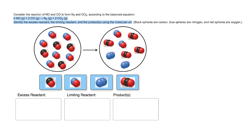 Solved Consider the reaction of NO and CO to form N2 and | Chegg.com