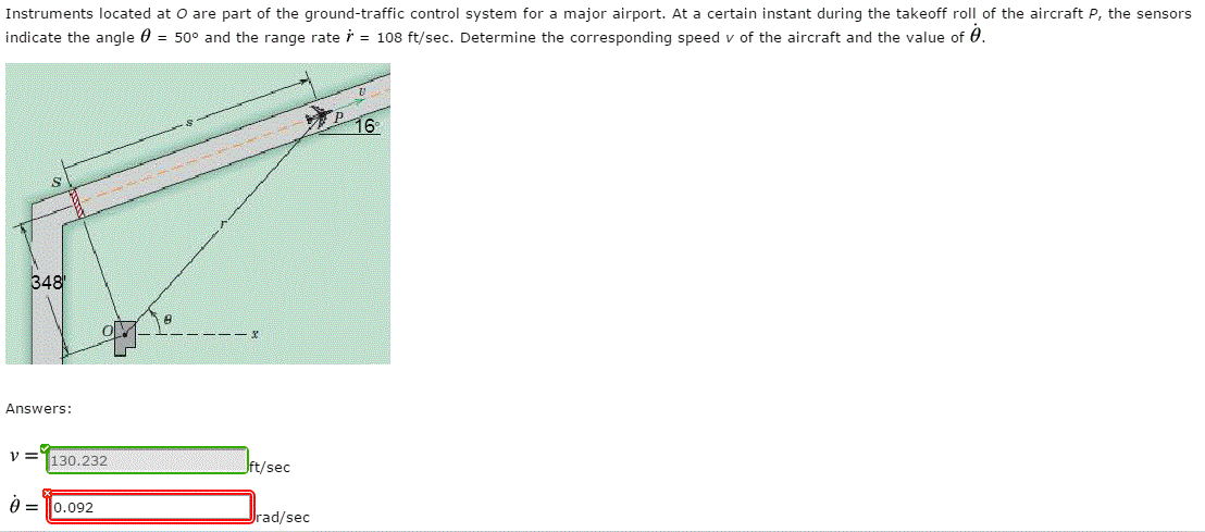 Solved Instruments located at O are part of | Chegg.com