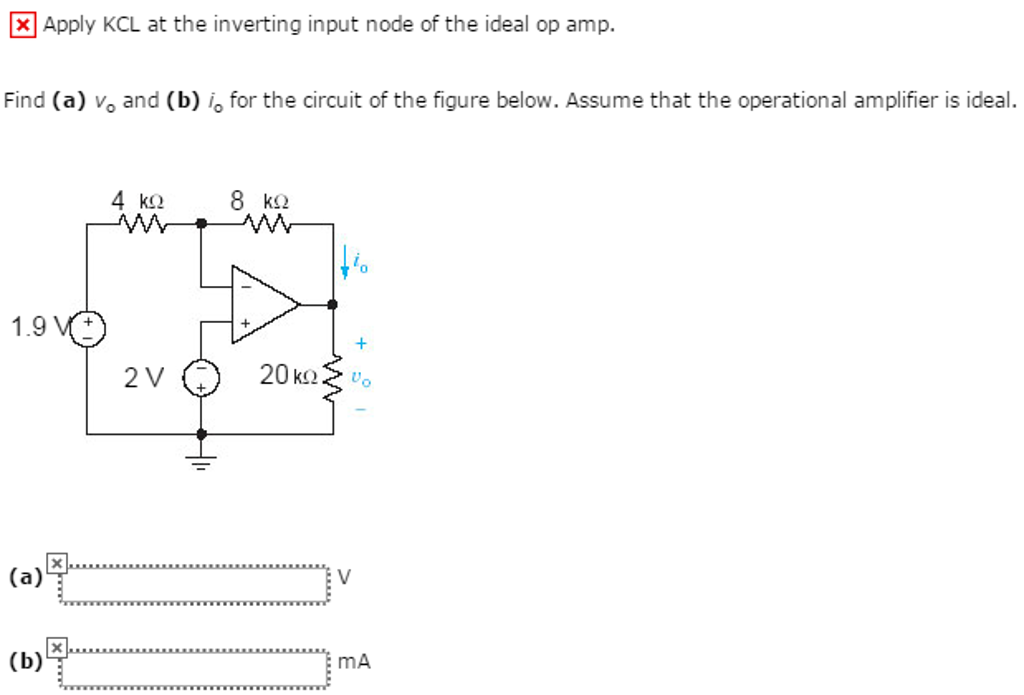 Solved Find (a) vo and (b) io for the circuit of the figure | Chegg.com