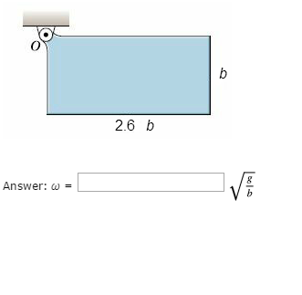 The uniform rectangular plate is released from rest | Chegg.com