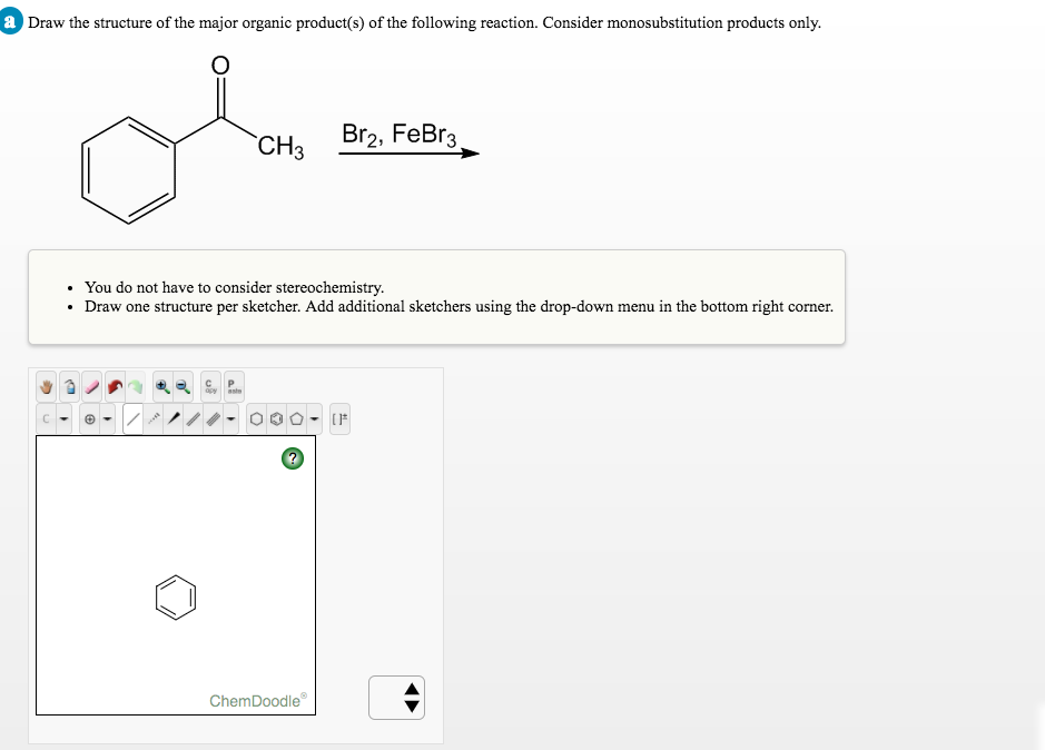 Solved Draw the structure of the major organic product(s) of | Chegg.com