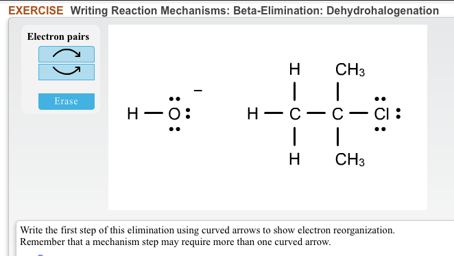 Solved Writing Reaction Mechanisms: Beta-Elimination: | Chegg.com