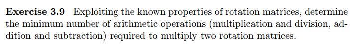 Solved Exercise 3.9 Exploiting the known properties of | Chegg.com Solved Exercise 3.9 Exploiting the known properties of | Chegg.com