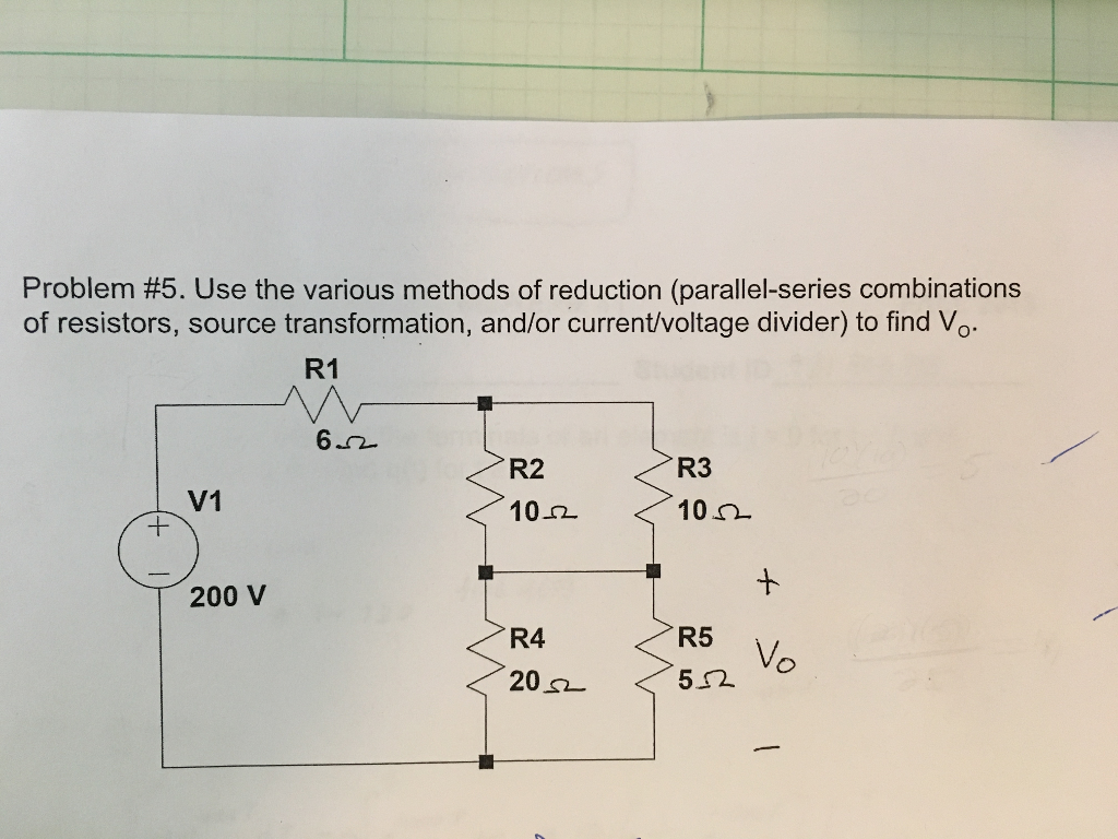 Solved Problem #5. Use the various methods of reduction | Chegg.com
