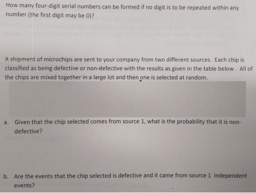 Solved How many four-digit serial numbers can be formed if | Chegg.com