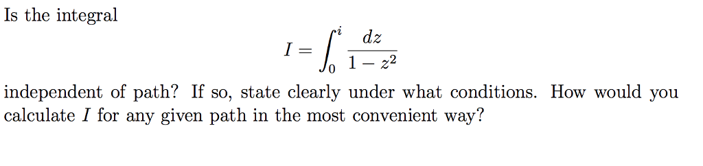 Solved Is the integral 1=ſides independent of path? If so, | Chegg.com