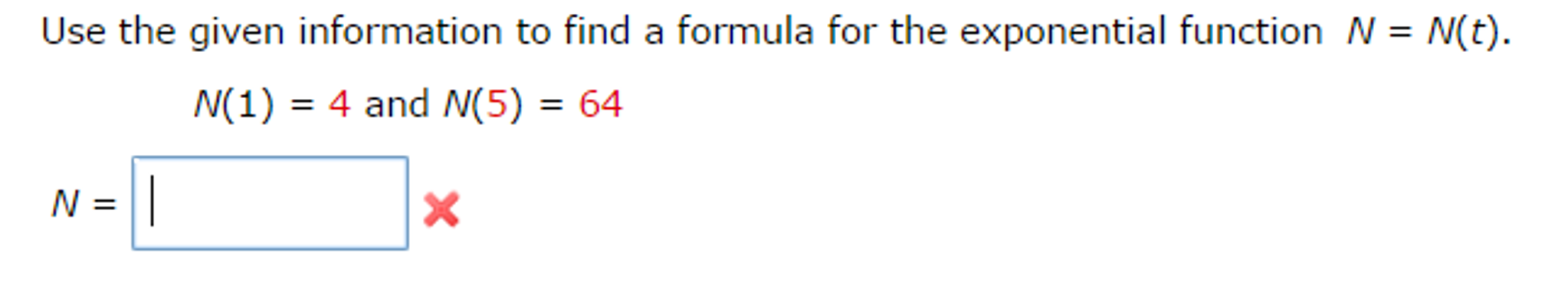 Solved Use the given information to find a formula for the | Chegg.com