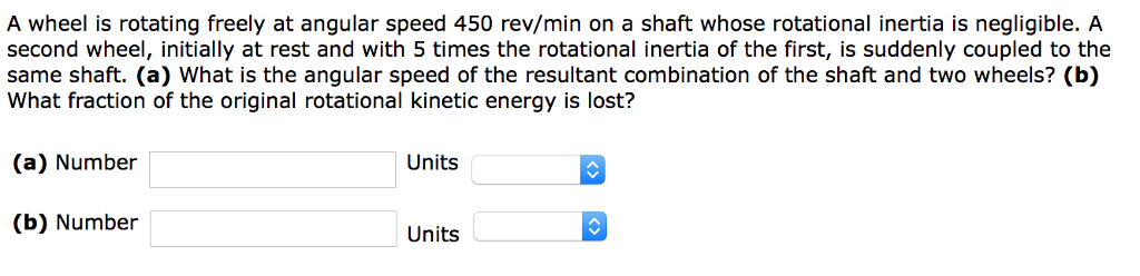 Solved A wheel is rotating freely at angular speed 450 | Chegg.com