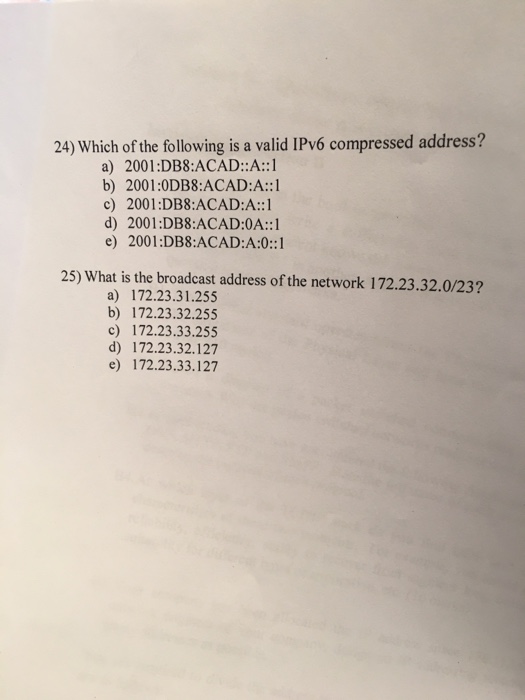 Solved Networking questions Pls answer all the | Chegg.com