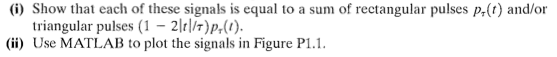 Solved Show that each of these signals is equal to a sum of | Chegg.com