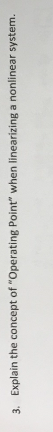 Solved 3 Explain The Concept Of Operating Point When Chegg solved-3-explain-the-concept-of-operating-point-when-chegg