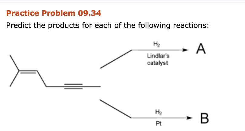 Solved Practice Problem 09.34 Predict the products for each | Chegg.com