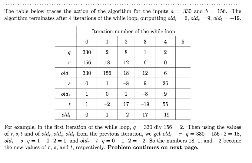 A3P3: (Continued) Consider the algorithm below: | Chegg.com