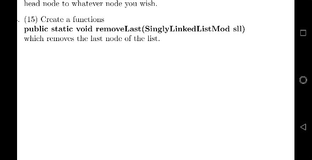 Solved head node to whatever node you wish (15) Crcate a | Chegg.com