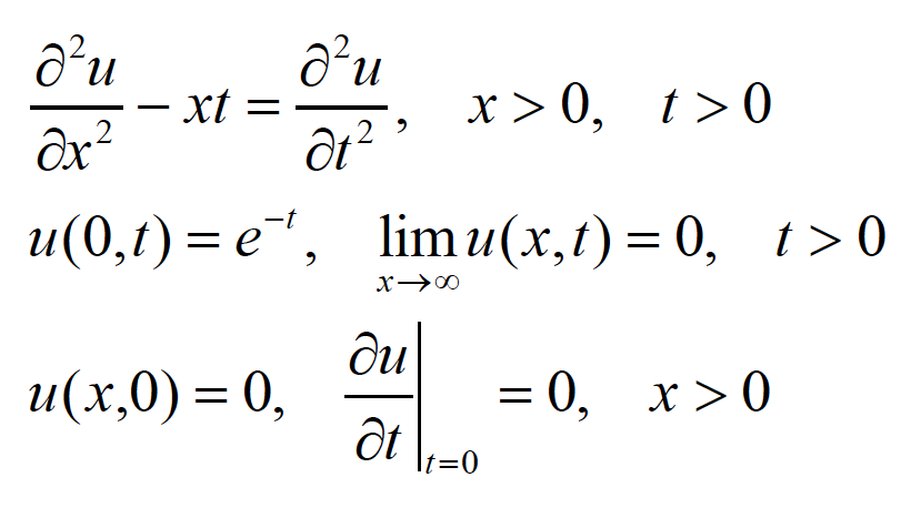 Solved Solve the following partial differential equations | Chegg.com