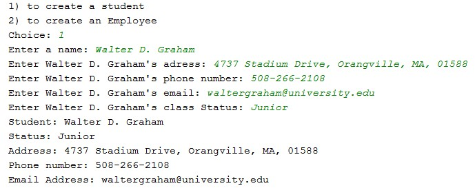 Solved Java Project # 8 Concepts Tested in this Program: | Chegg.com