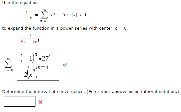 Solved Use the equation to expand the function in a power | Chegg.com