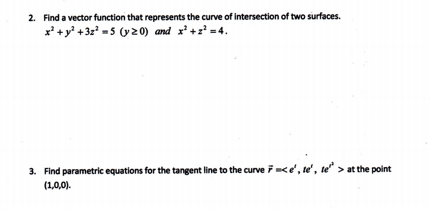 Solved Find a vector function that represents the curve of | Chegg.com