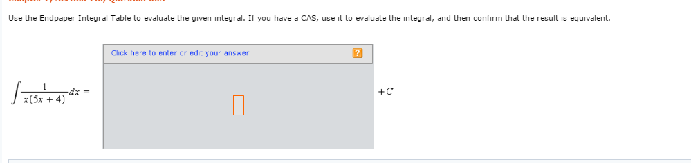 Solved Use the Endpaper Integral Table to evaluate the given | Chegg.com Solved Use the Endpaper Integral Table to evaluate the given | Chegg.com