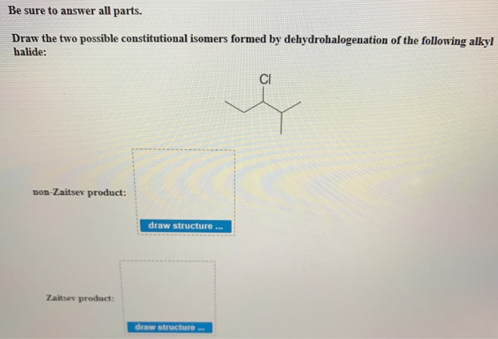 Solved Draw the two possible constitutional isomers formed | Chegg.com Solved Draw the two possible constitutional isomers formed | Chegg.com