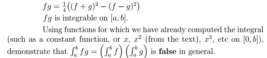 Solved fg = 1/4((f+g)^2 - (f-g)^2) is the functions we have | Chegg.com