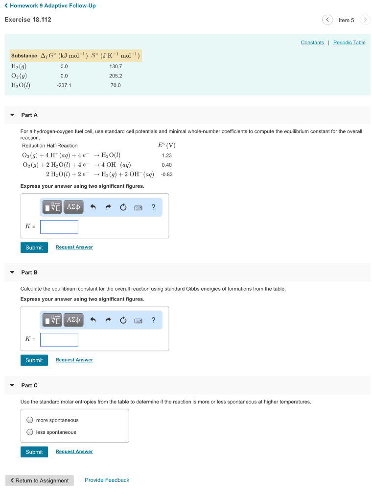 Solved Homework 9 Adaptive Follow-Up Exercise 18.112 Item 5 | Chegg.com