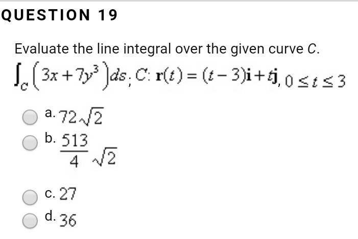 Solved QUESTION 11 1 points Save Answer curlF dS Use Stokes' | Chegg.com
