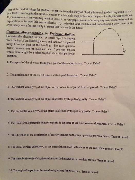 Solved One of the hardest things for students to get use to | Chegg.com