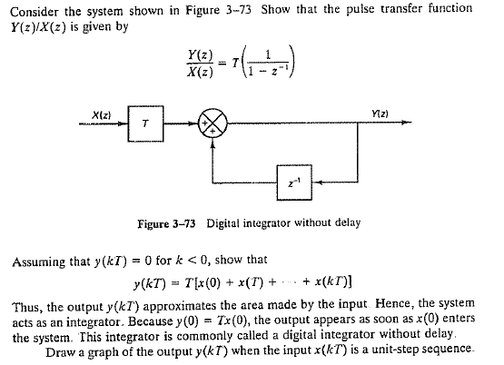 Solved Consider the system shown in Figure 3-73 Show that | Chegg.com