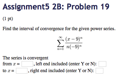 Solved Assignment5 2B: Problem 3 (1 pt) Find the limit of | Chegg.com