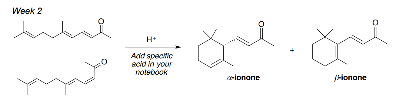 Solved When cyclization is performed with acetic acid, | Chegg.com