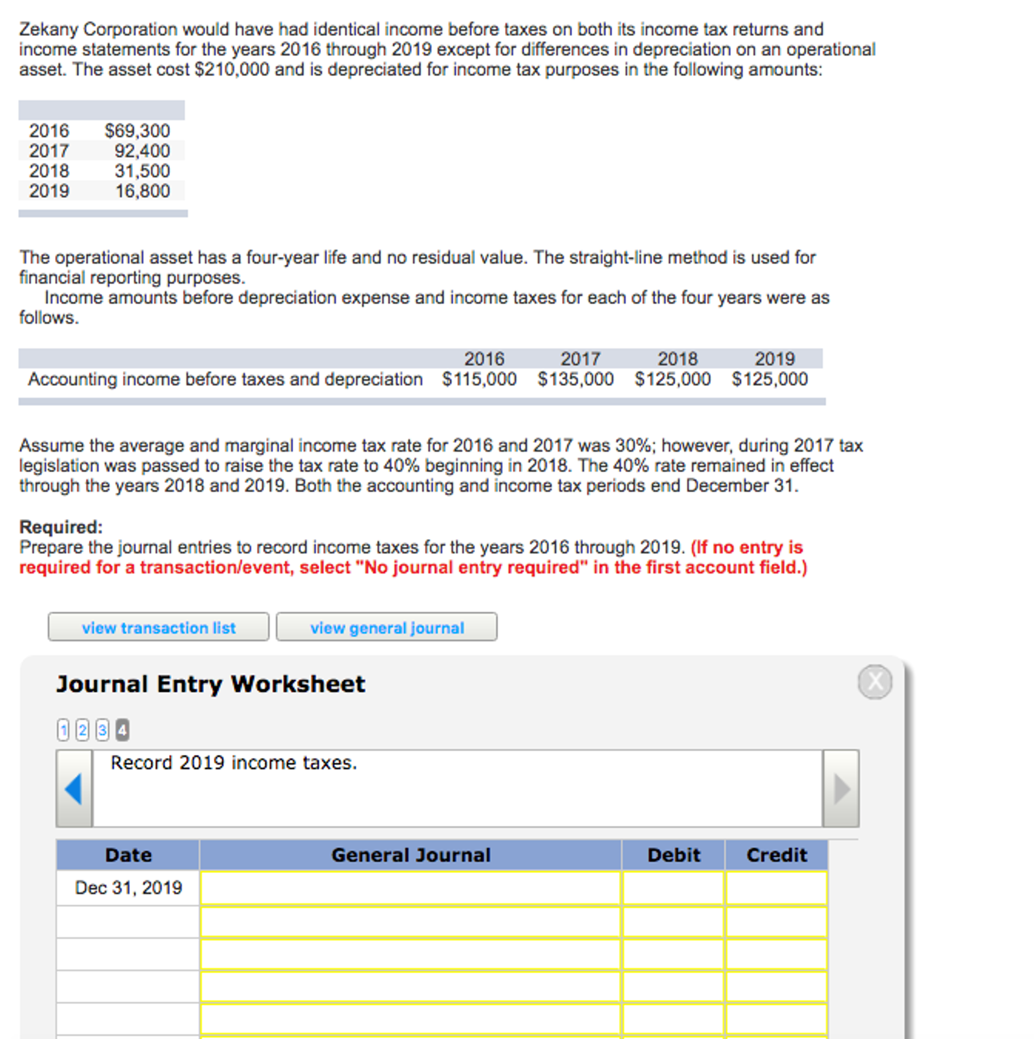 Solved Zekany Corporation would have had identical income | Chegg.com