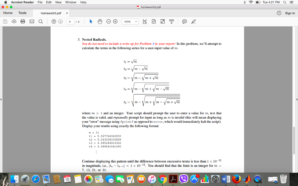 Solved Acrobat Reader File Edit View Window Help 8令 D. Tue | Chegg.com