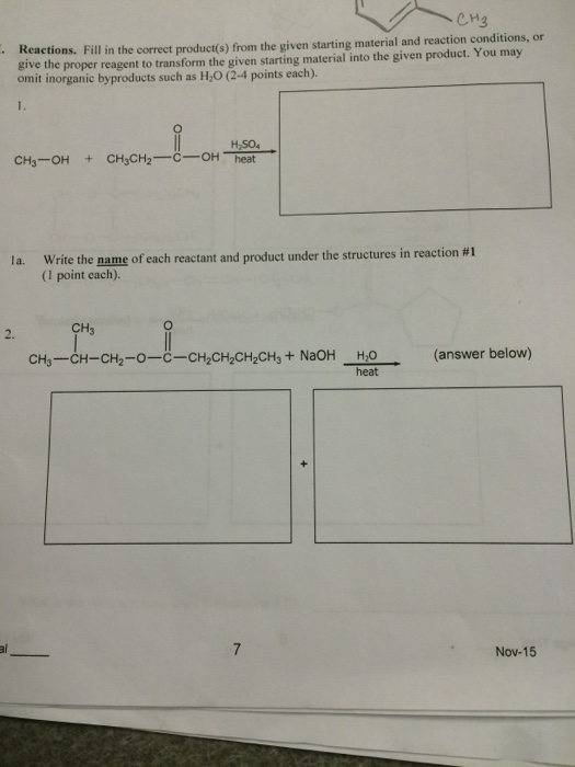 Solved give the proper reagent to transform the given | Chegg.com