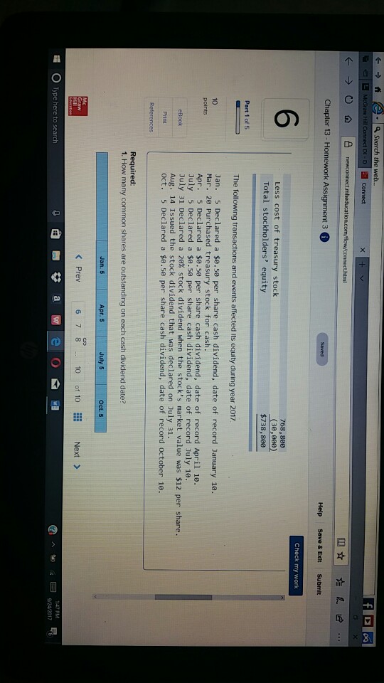 Solved Chapter 13 k Assignment 3 i Help Save & Exit S Check | Chegg.com