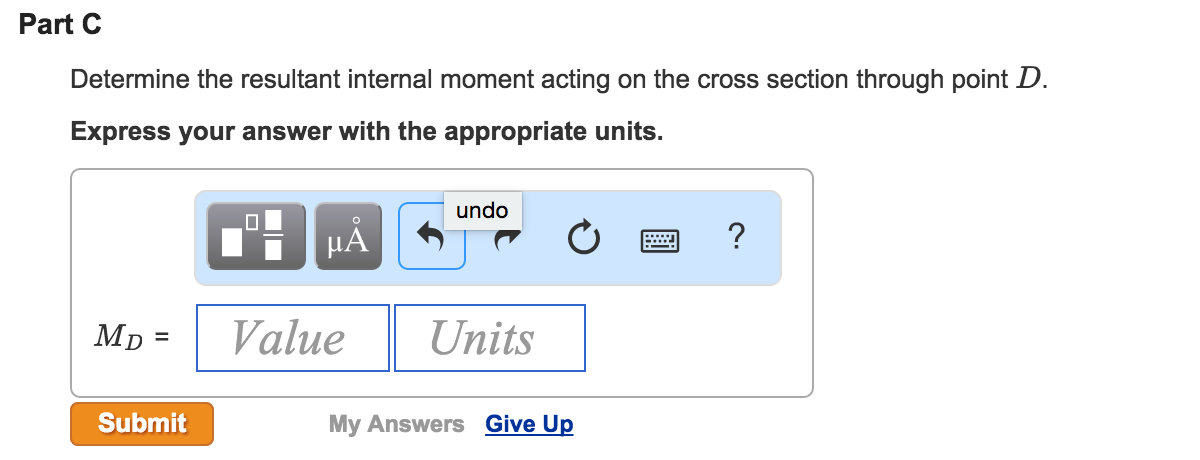 Solved Part A Problem 7 20 Determine The Resultant Internal