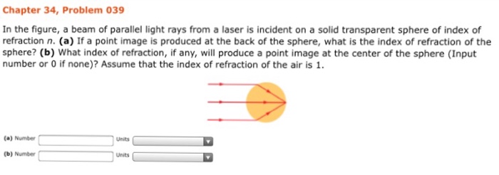 Solved In the figure, a beam of parallel light rays from a | Chegg.com