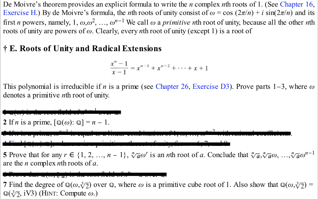 Solved De Moivre s Theorem Provides An Explicit Formula To Chegg solved-de-moivre-s-theorem-provides-an-explicit-formula-to-chegg
