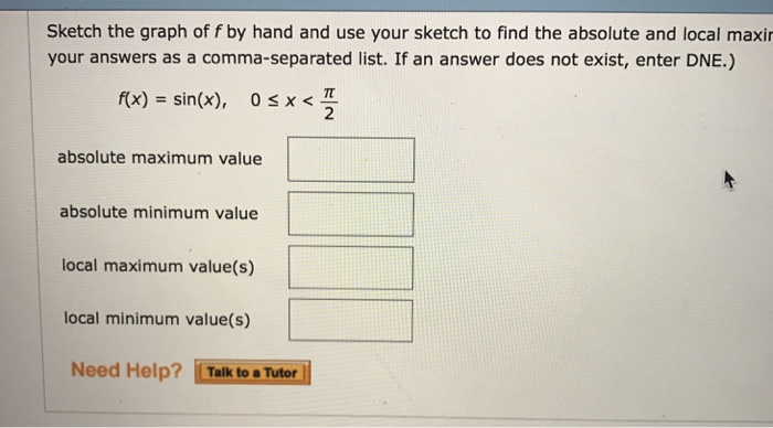 Solved Sketch the graph of f by hand and use your sketch to | Chegg.com