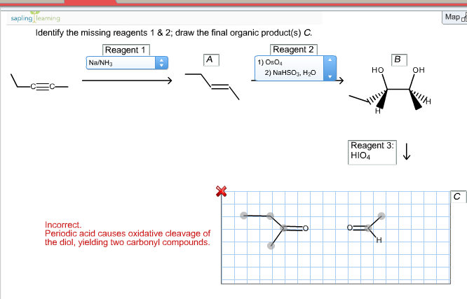 Solved Identify the missing reagents 1 & 2 draw the final | Chegg.com Solved Identify the missing reagents 1 & 2 draw the final | Chegg.com