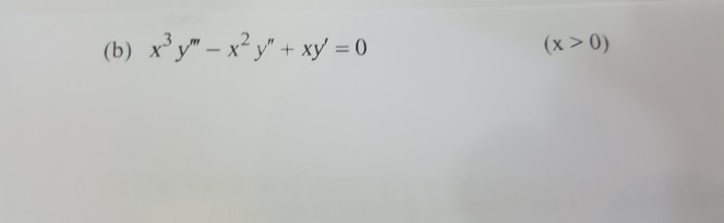 Solved (x > 0) | Chegg.com