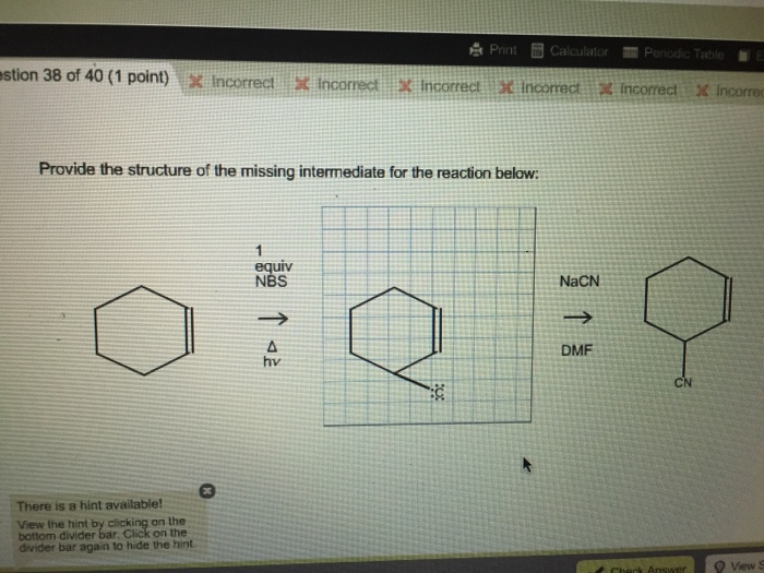 Solved Provide the structure of the missing intermediate for | Chegg.com
