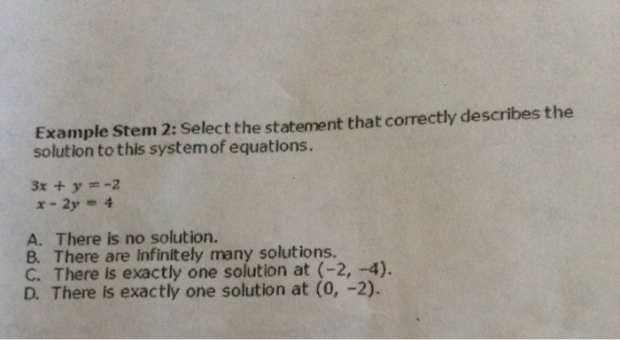 Solved Select the statement that correctly describes the | Chegg.com