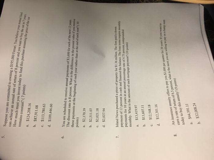 Solved 1. Why should financial managers strive to maximize | Chegg.com