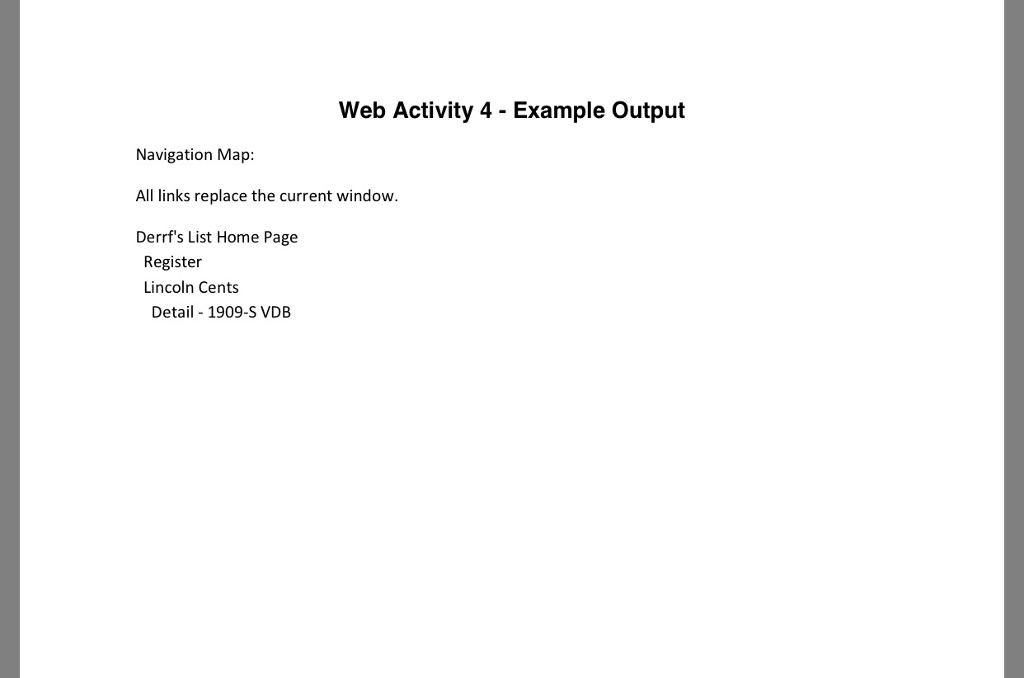 Solved Create an items-for-sale web site. The following | Chegg.com