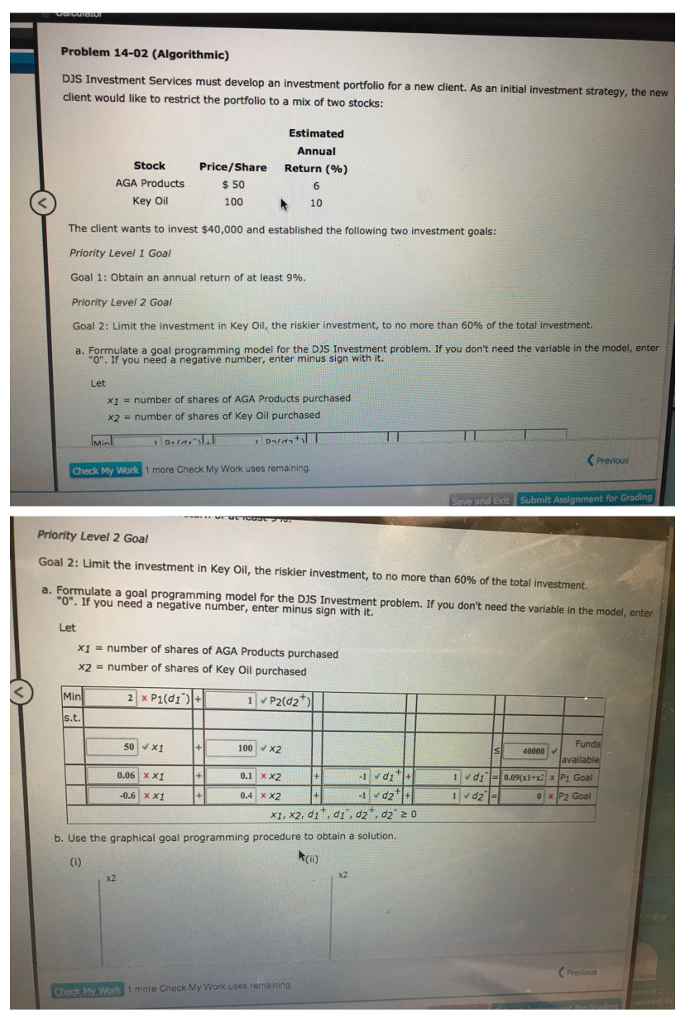 Solved Problem 14-02 (Algorithmic) Services must develop an | Chegg.com